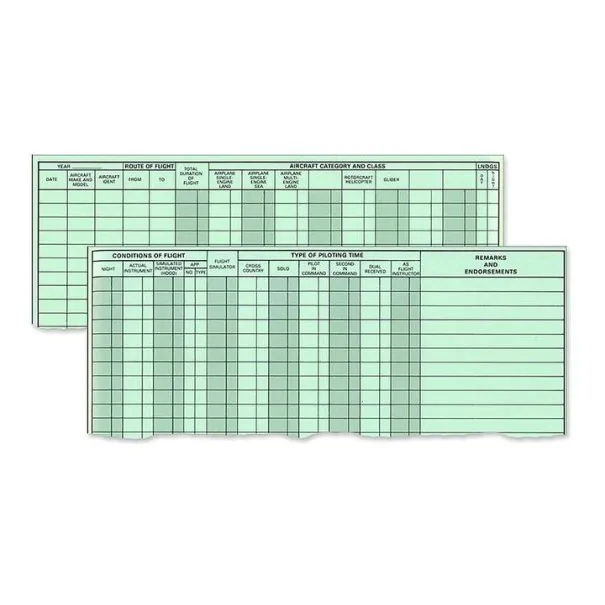 FAA Professional Pilot Logbook