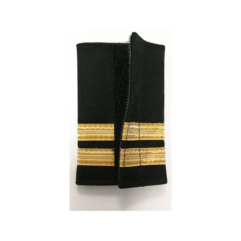 Pilot Epaulettes 2 gold bar (pair)