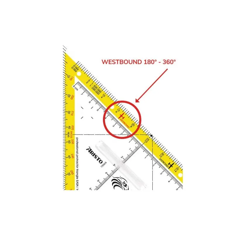 EASA Navigation Triangle 1:200,000 and 1:500,000 NM