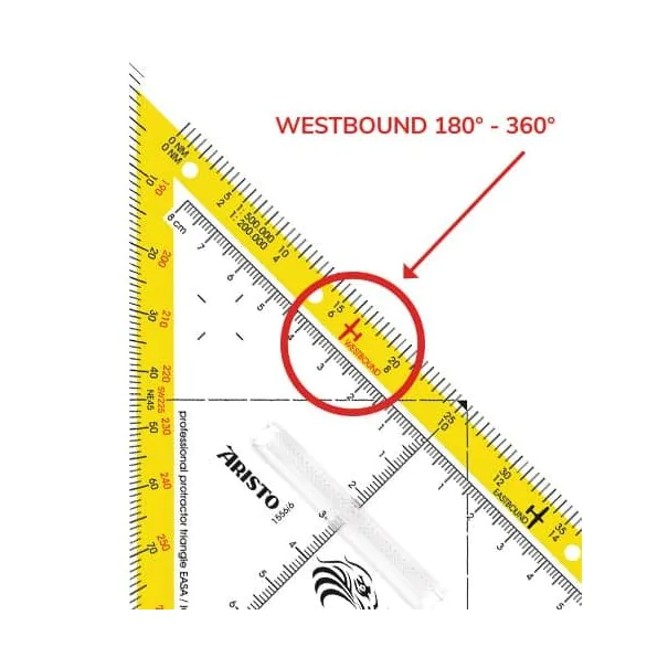 EASA Navigation Triangle 1:200,000 and 1:500,000 NM