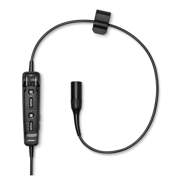 Bose A30 XLR‑5 Cable – Aircraft‑powered Control Module