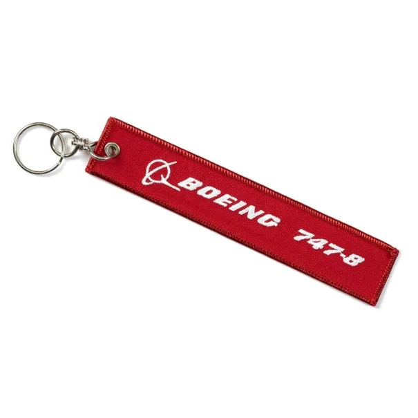 Boeing Remove Before Flight 747-8 Keychain